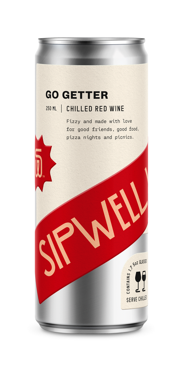 Go Getter Fizzy Chilled Red Wine – Sipwell Wine Co.